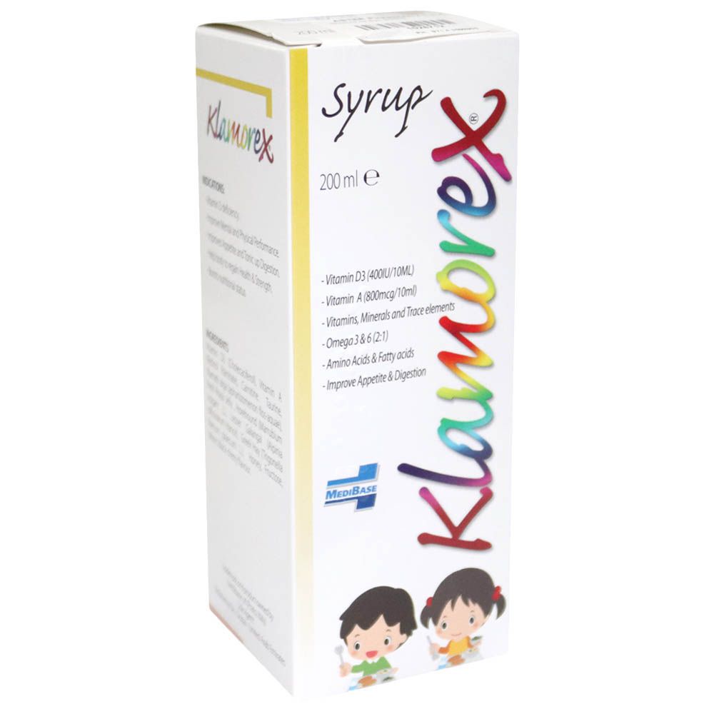Klamorex Syrup 200ml - myAster