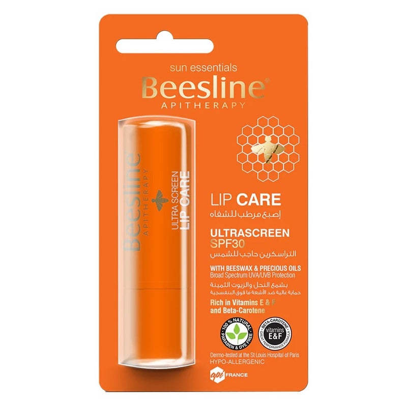 Beesline® Apitherapy Lip Care Stick Ultra Screen Spf30 With Beeswax 4 G
