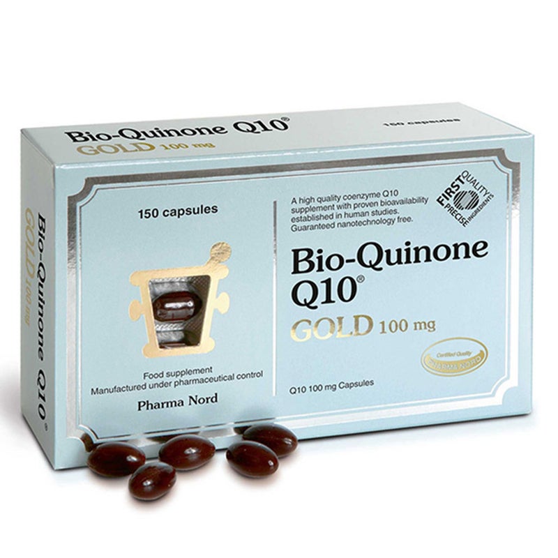 Bio Quinone Active CoQ10 Gold 100mg Softgels For Energy Production ...