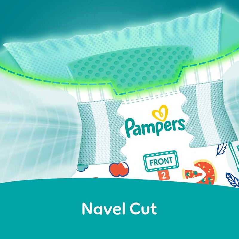 Pampers Rash Protection Size 2, 3-8kg Newborn Diapers, Pack of 23's ...