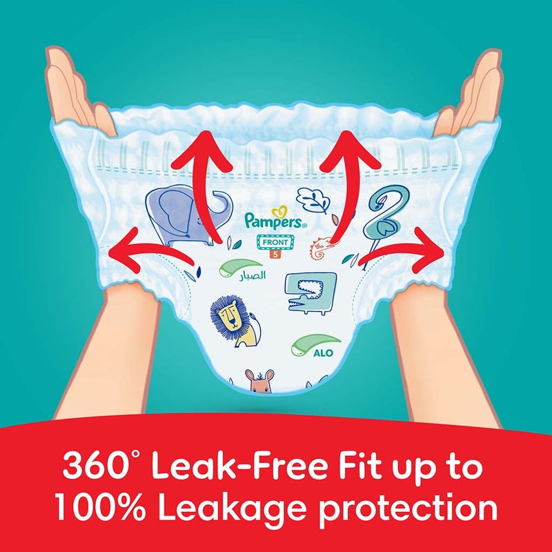 Pampers Rash Protection Size 5, 12-18kg Baby Diaper Pants, Pack of 72's ...