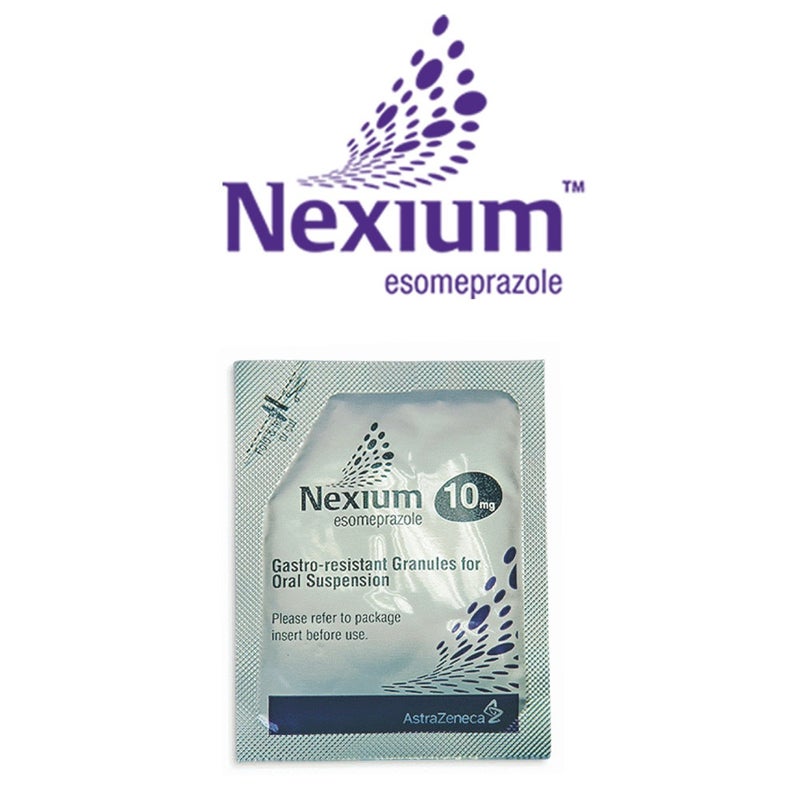 Buy Nexium 10mg Esomeprazole Granules Sachets, Pack of 28's - myAster Online Pharmacy
