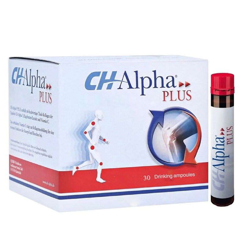 Buy CH Alpha Plus Drinkable Collagen Peptide Vials 25ml, Pack of 30's - myAster Online Pharmacy