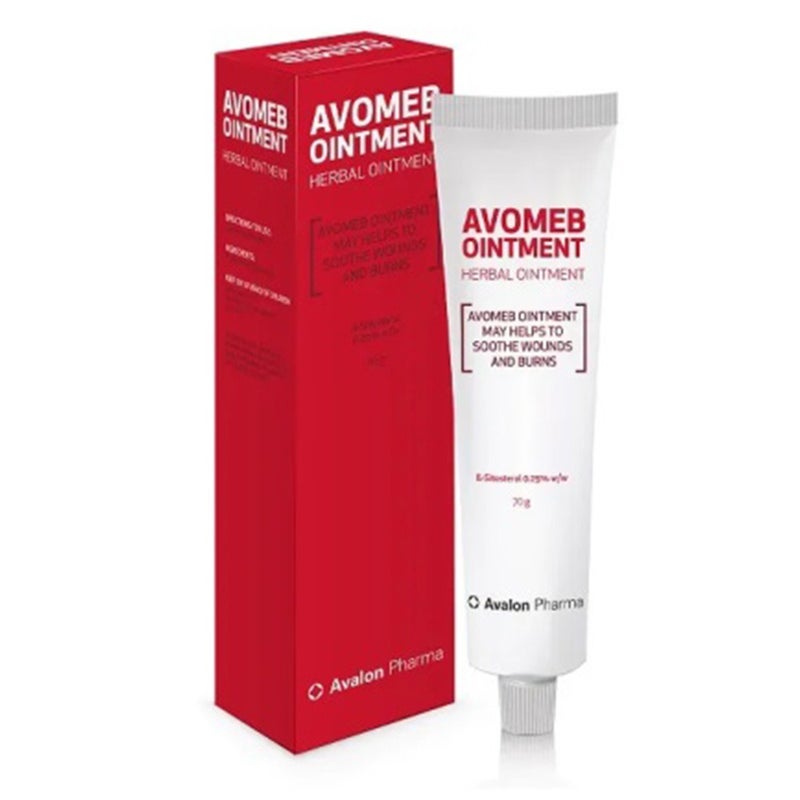 Buy Avalon Avomeb Herbal Ointment For Burns, Wounds & Skin Ulcers 70g ...